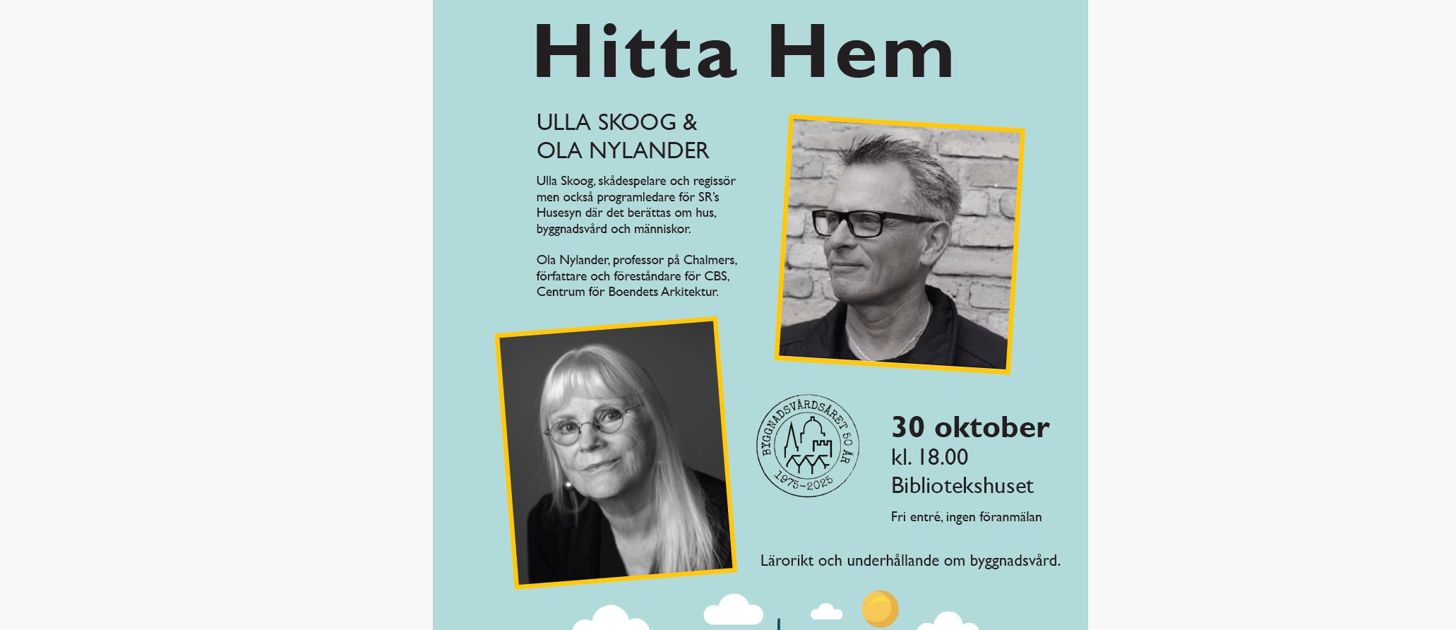 Hitta hem! - Ulla Skoog och Ola Nylander, 30 oktober 2025 ...